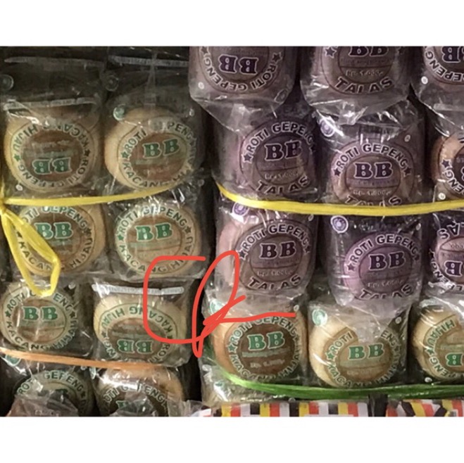 Jual Roti Gepeng / Roti Isi / Roti Manis/ Jordan Bakery 10s